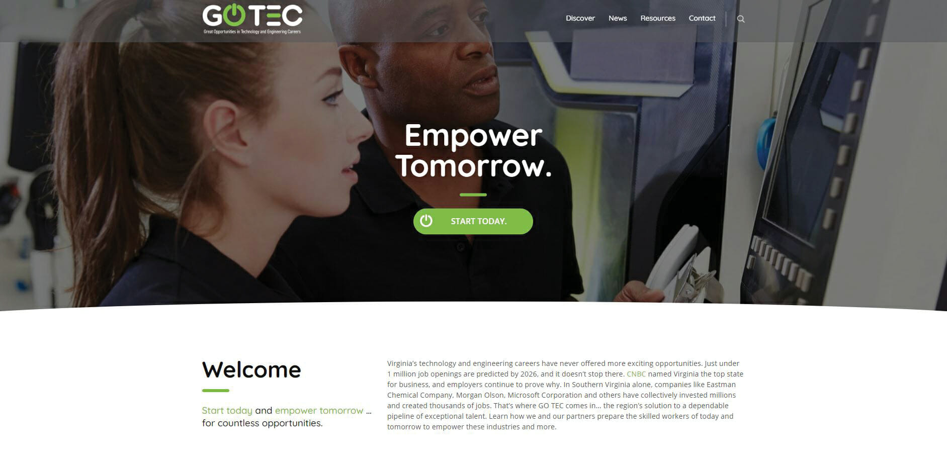 GO TEC Talent Development Project for GO Virginia Regions 3, 1, 4 ...